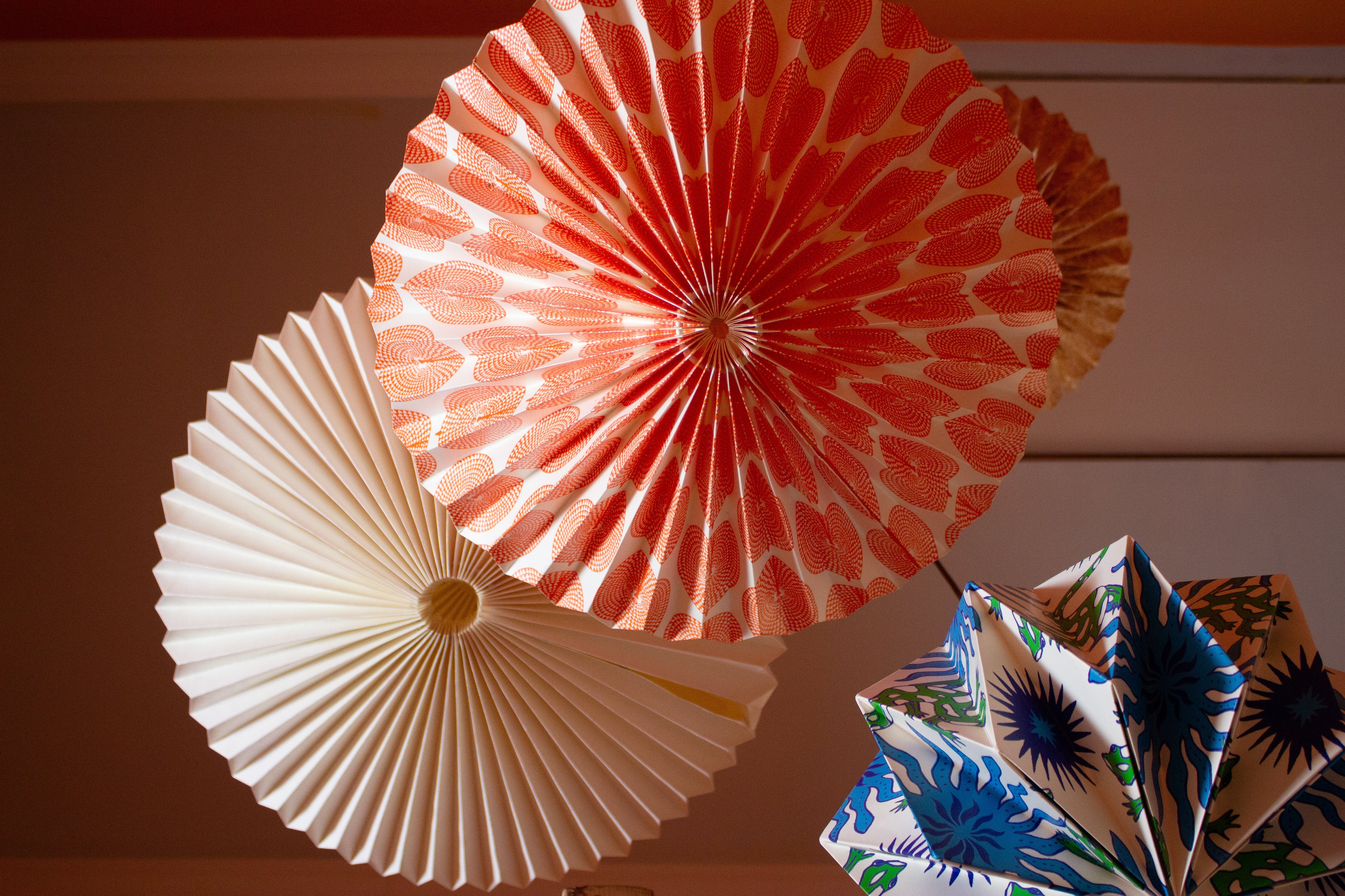 Origami Paper Lightshades | Sustainable Home Lighting by AARVEN